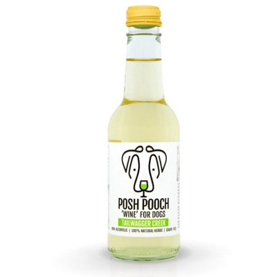 Posh Pooch Wine For Dogs Tail Wagger Creek White 250ml - Pack of 12