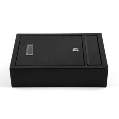 POST BOX LARGE LETTER MAIL BOX STEEL LOCKABLE OUTDOOR WALL MOUNTED WITH ...