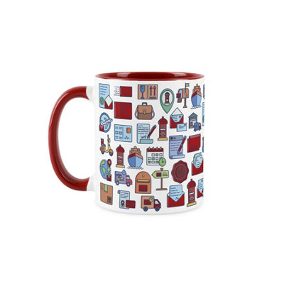 Postie Mug - Humorous Postman/Postwoman Funny Novelty Gift - Tea/Coffee ...