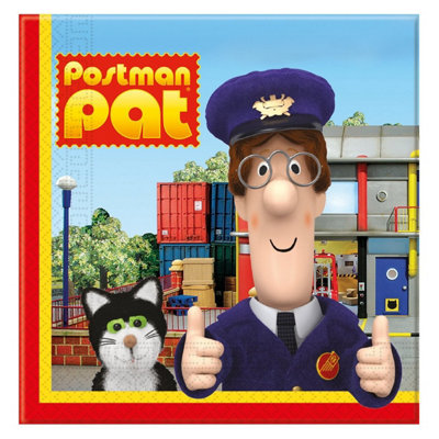 Postman Pat Paper Jess Napkins (Pack of 20) Multicoloured (One Size ...