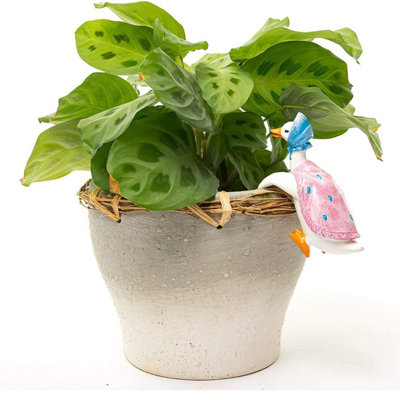 Pot Buddies Plant Pot Ornament - Beatrix Potter - Jemima