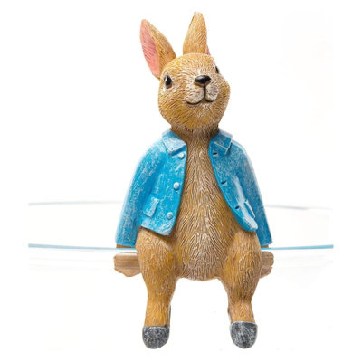 Pot Buddies Plant Pot Ornament - Peter Rabbit Sitting