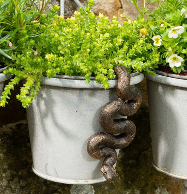 Pot Buddies Plant Pot Ornament - Snake Boa Contrictor