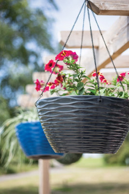 Pot Planter Indoor or Outdoor Lightweight Recycled Plastic Garden ...
