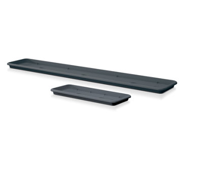 Pot Rectangle Drip Trays Indoor Outdoor Plant Saucer Plastic Tray ...