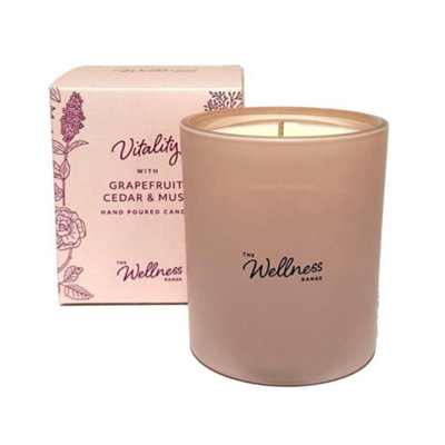 Potters Crouch Wellness Candle - Vitality (Grapefruit Cedar & Musk)