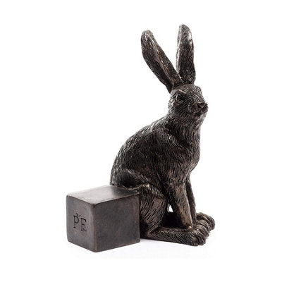Potty Feet Plant Pot Stand Trio Bronze Vigilant Hare