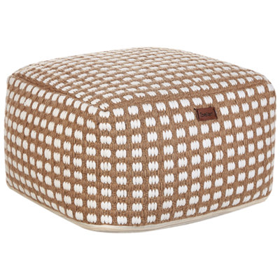 Pouffe CHILAR 50 cm 50 cm Beige