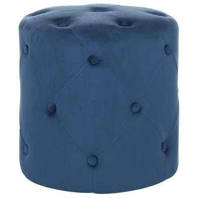 Pouffe COROLLA Velvet Dark Blue