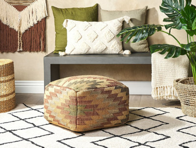 Pouffe DEEPOR Jute Multicolour