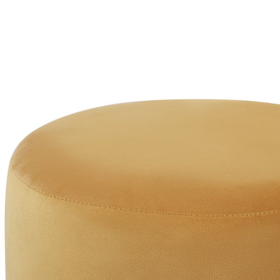 Pouffe SOPHIA Velvet Mustard 39 cm 39 cm 40 cm