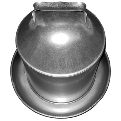 Poultry Drinker Waterer Automatic Drinker 9L Capacity, Galvanised Steel ...
