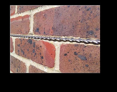 PowaTwist Crack Stitching Kit (10 no. 6mm x 1m Helical Bars, 3L Grout ...