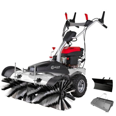 Power Brush Sweeper Lumag KM1000E Petrol sweeper KM1000E with EStarter ...
