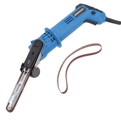 Power File Belt Sander / Finger Electric Sanding Tool With 2 Sanding ...