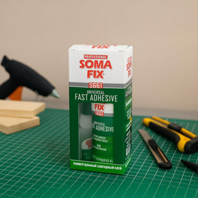 Power Glue with Activator Spray - Fast Adhesive Kit for Mitre, Wood ...