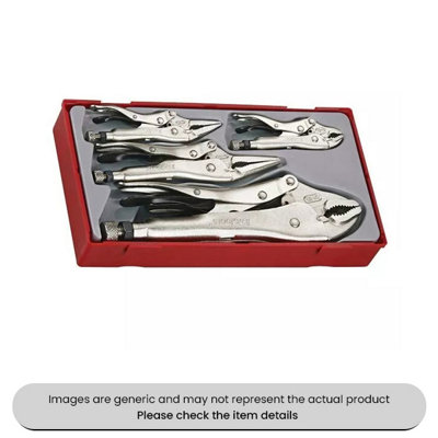 Power Grip Plier Set 5 Piece Pack Qty 1