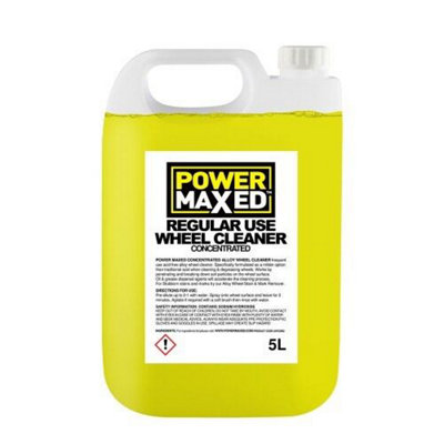 Power Maxed Frequent Use Wheel Cleaner 5Ltr 2-1 Concentrate | DIY at B&Q