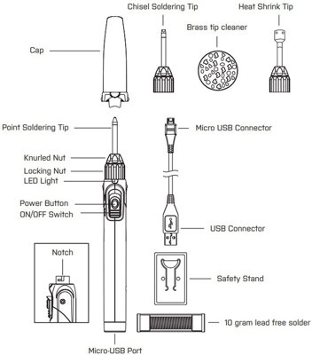 Power Probe Pro-Solder 50 Kit in Case