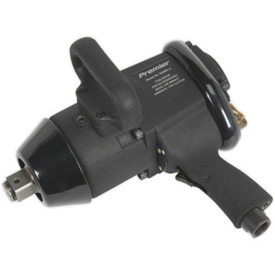 Powerful 1 Inch Air Impact Pistol Wrench with 4-Way Torque Control