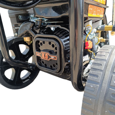 POWERFUL 275 BAR 3950 PSI PETROL PRESSURE WASHER JET WASH PATIO CLEANER