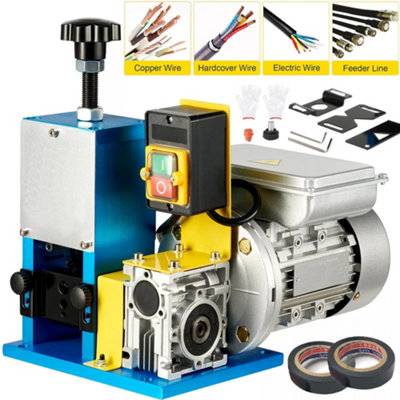 Powerful Electric Cable and Wire Stripping Machine 1 5mm to 25mm Capacity