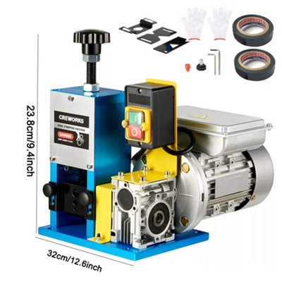 Powerful Electric Cable and Wire Stripping Machine 1 5mm to 25mm Capacity