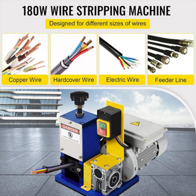 Powerful Electric Cable and Wire Stripping Machine 1 5mm to 25mm Capacity