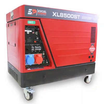 Powerful Electric Key Start Portable Three Phase 6kw Standby Diesel ...
