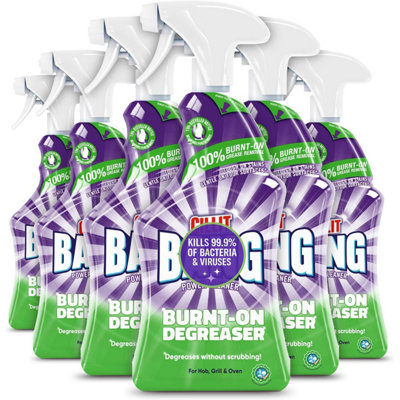 Powerful Kitchen Degreaser Foam Cleaner Spray Fast Acting Grease ...