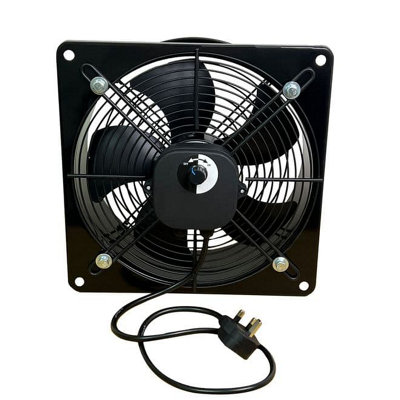 Powerstar Electricals Industrial Extractor Exhaust Wall Mounted Plate ...