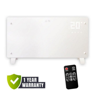 Powerstar Electricals WiFi Smart Glass Panel Heater 2000W, Wall-Mounted ...