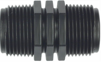 PP Nipple 3/4" BSPM - Threaded Nipple Connectors
