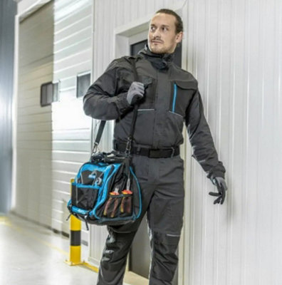 PPE Protective Work Suit Full Body Coverall Dark gray Elastic Safety ...