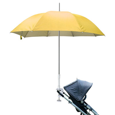 Pram Parasol 100cm Universal Pram Umbrella UV Protection Parasol for ...