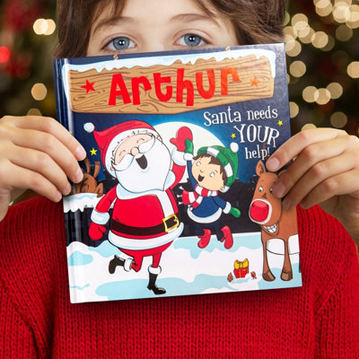 Pre-personalised Children's Christmas Storybook - Arthur - With 80 ...