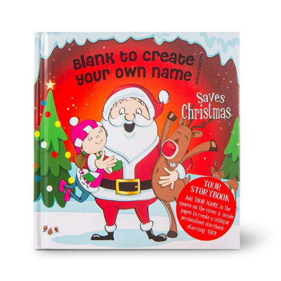 Pre-personalised Children's Christmas Storybook - Blank Female - 80 ...