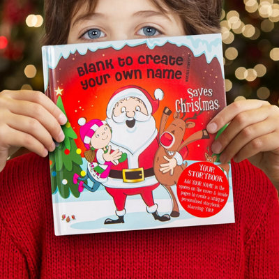 Pre-personalised Children's Christmas Storybook - Blank Female - 80 ...