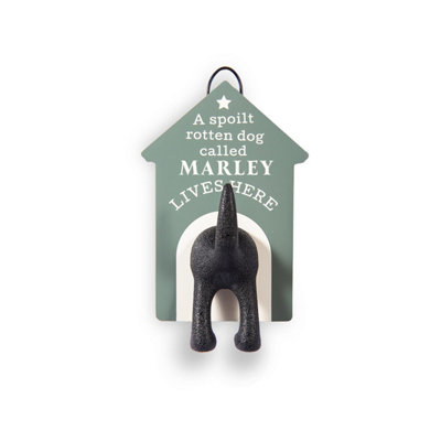 Pre Personalised Dog Lead Hook Marley