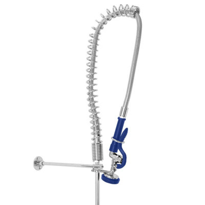 Pre-Rinse Spray Tap, Pull Out Commercial Kitchen Sink Mixer Faucet