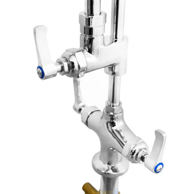Pre-Rinse Spray Tap, Pull Out Commercial Kitchen Sink Mixer Faucet