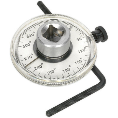 Precision Adjustable Angular Torque Gauge with 1/2 Inch Drive and ...