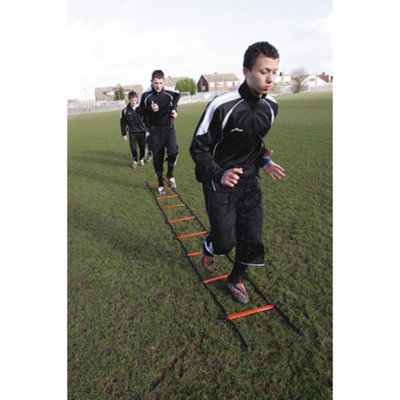 Precision Agility Ladder Black/Orange (8m)