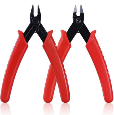 Precision Flush Cutters Electronics Networking Cable Premium Side Snips ...