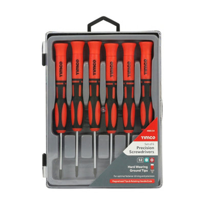Precision Screwdriver Set 6pcs | DIY at B&Q