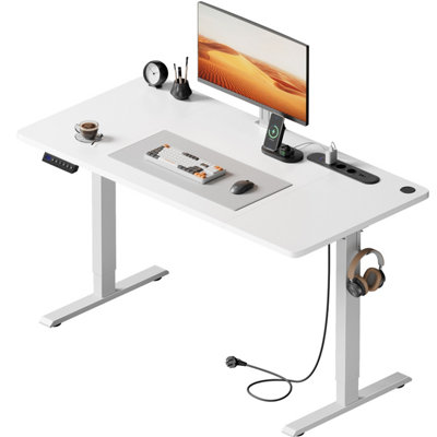 Precision Synergie Electric Standing Desk, 140x60cm Height Adjustable ...