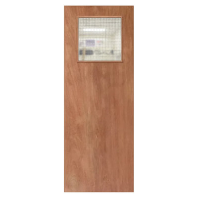 Premdor FD30 Fire shield Internal Fire Door Ft Plywood Wired Glass ...