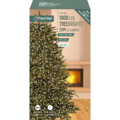 Premier - 1000 LED Warm White and White Mix, Multi-Action TreeBrights ...