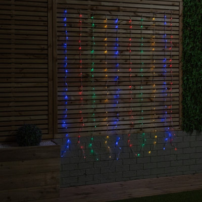 Premier 240 LED 1.5m x 2m Tall Cascading Waterfall Curtain Light ...