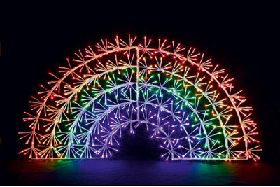 Premier - 565 LED Starburst Rainbow LED Light | DIY at B&Q